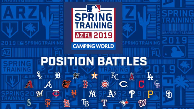 The latest on position battles around MLB
