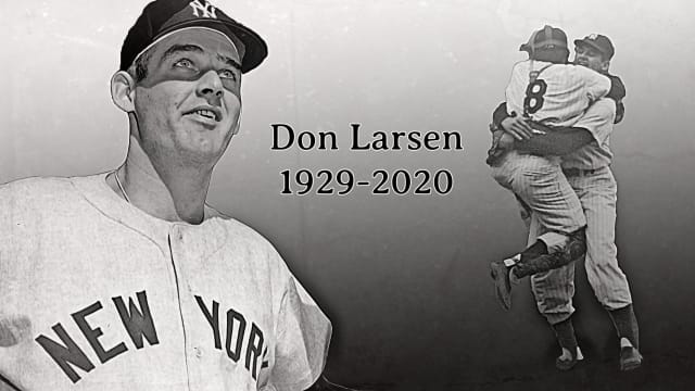 Don Larsen dies at age 90