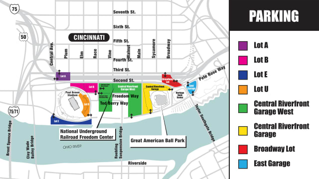 Special Events Parking | Cincinnati Reds