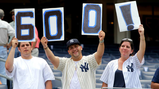Members of the 600 Home Run Club