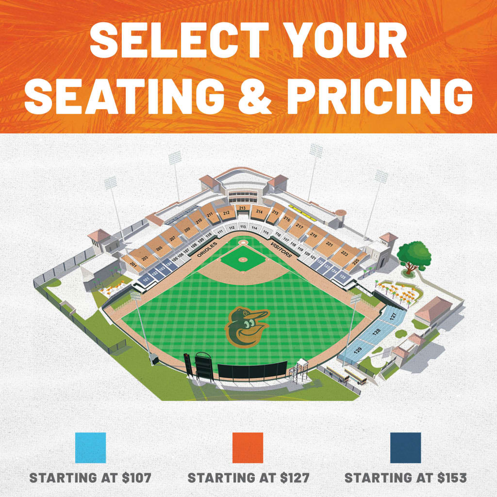 Spring Training 5-Game Flex Plan | Baltimore Orioles