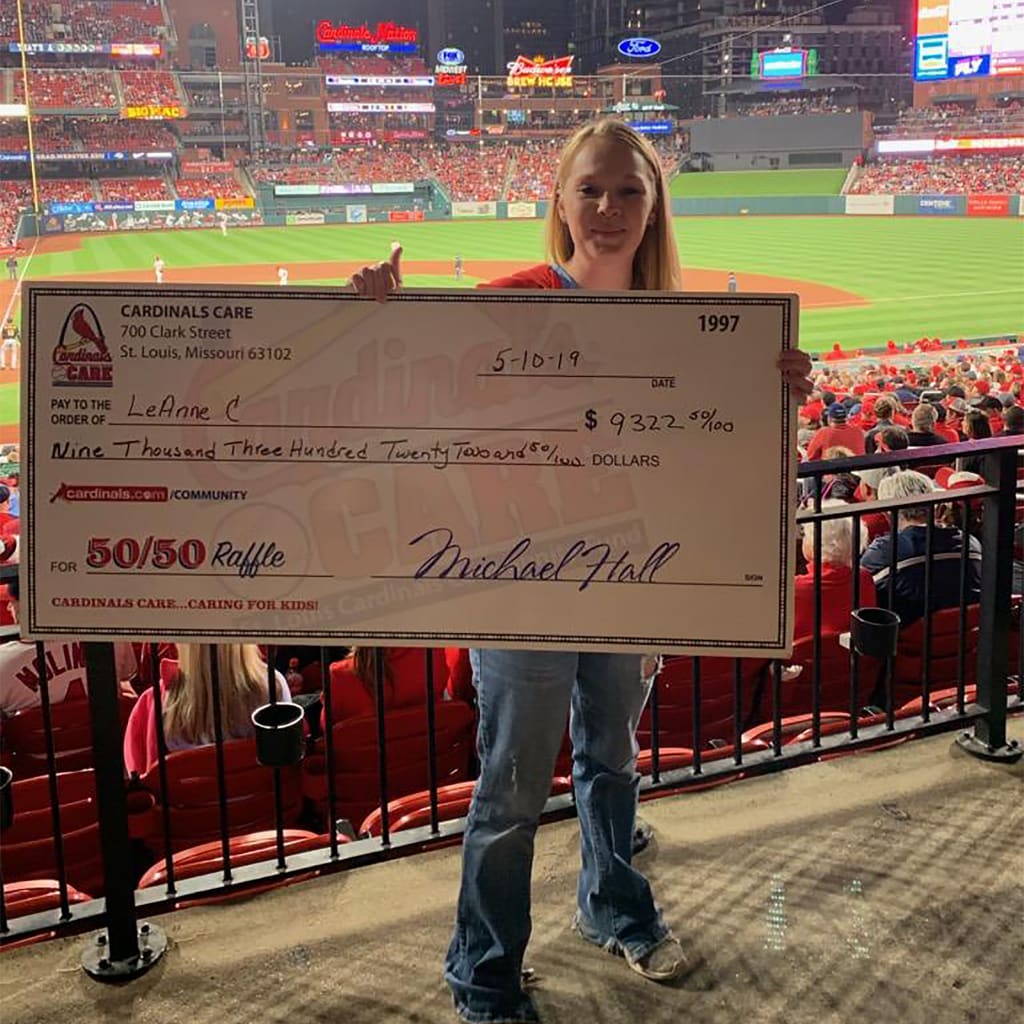 Cardinals Care 50/50 Raffle Winner Photos | St. Louis Cardinals