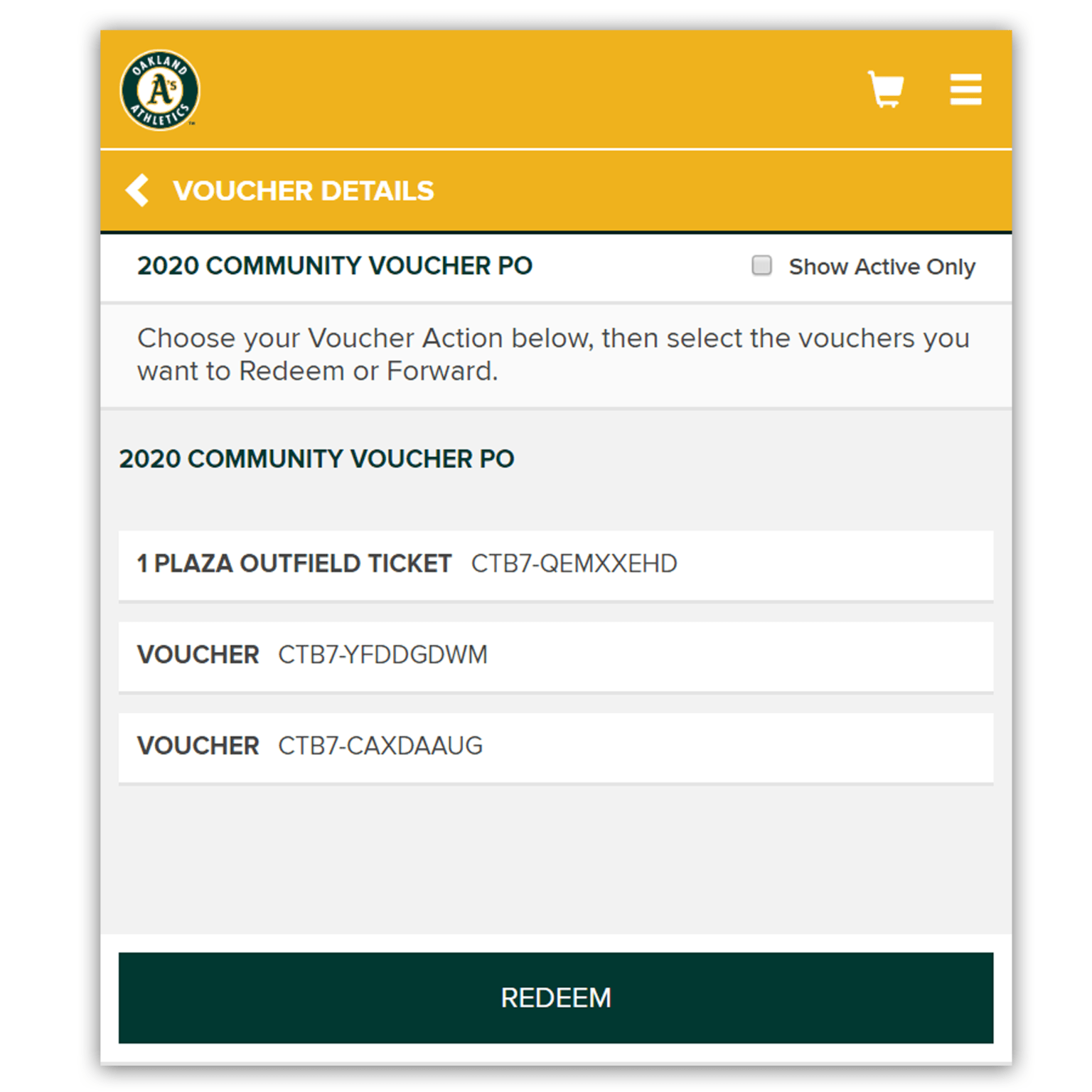 My A's Tickets: How to Use Digital Tickets | Oakland Athletics