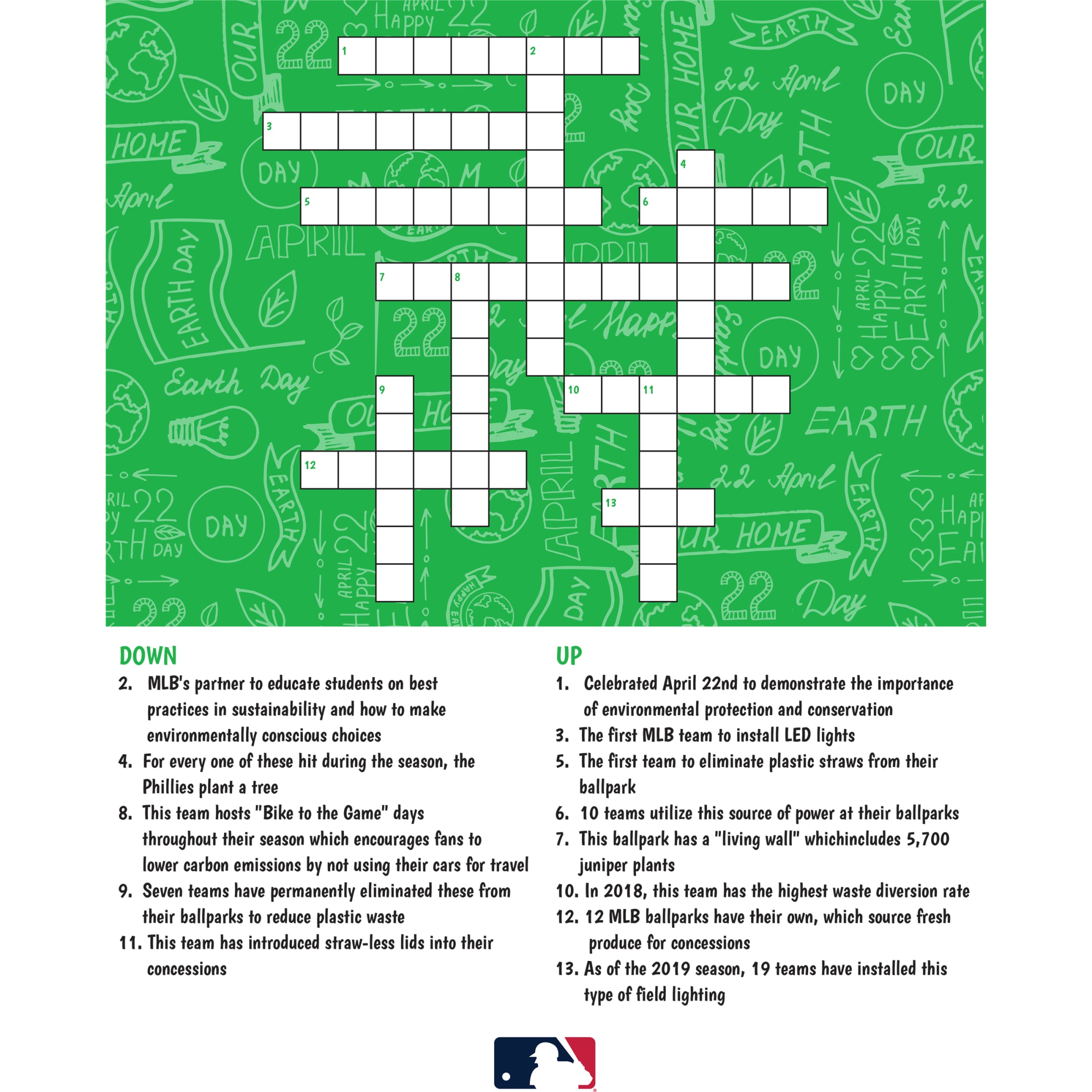 Astros Activities | Earth Day Activities | Houston Astros