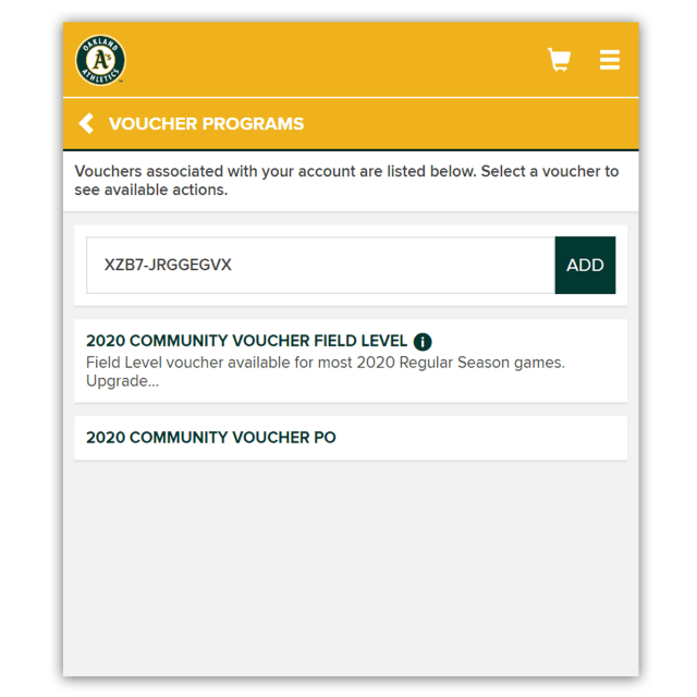 My A's Tickets: How to Use Digital Tickets | Oakland Athletics