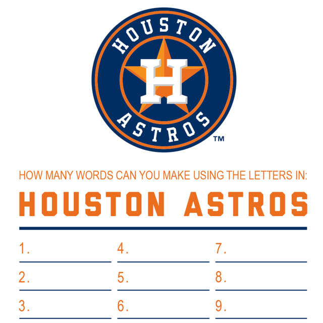 Astros Activities | Houston Astros