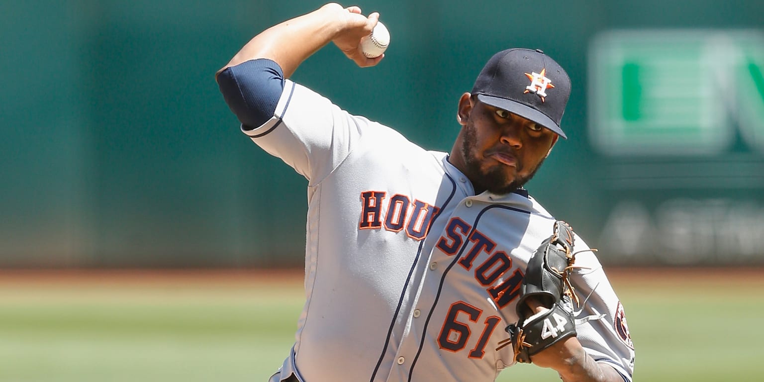 Astros pitchers unable to slow A's offense