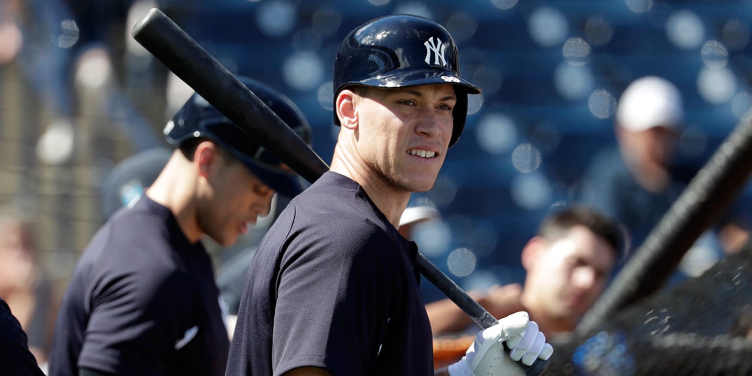 Aaron Judge 2018 Spring Training debut