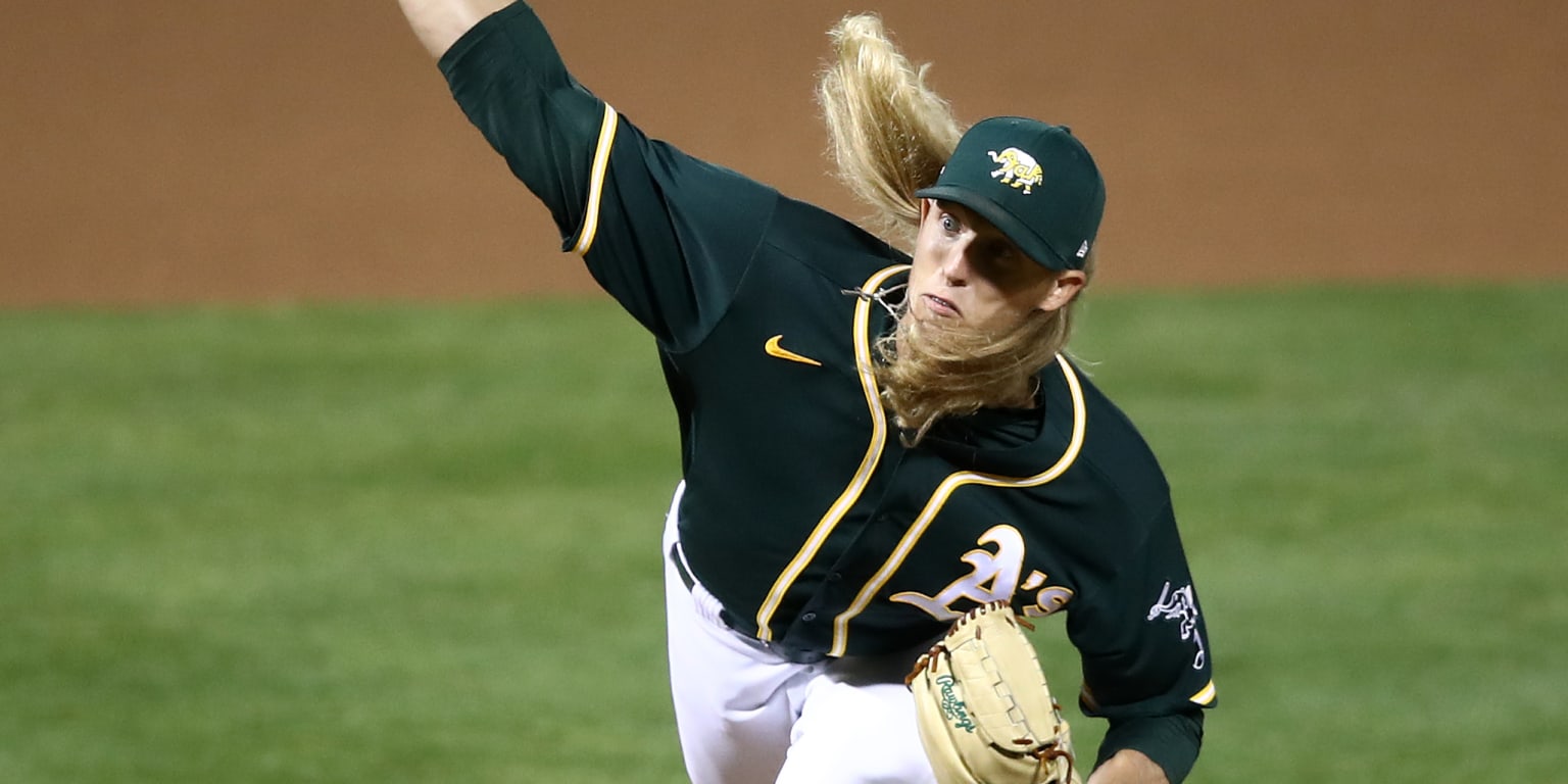 Jordan Weems, converted catcher, makes A's roster as pitcher