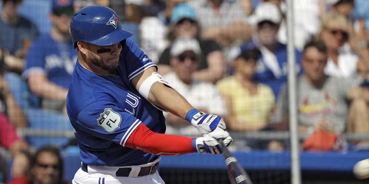 Toronto's Steve Pearce makes debut in field