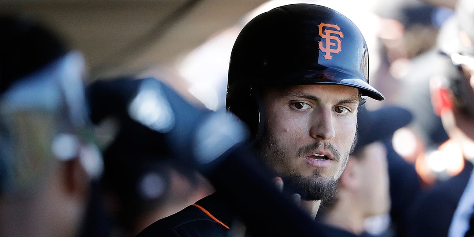 Giants' Jarrett Parker has 3 hits vs. D-backs