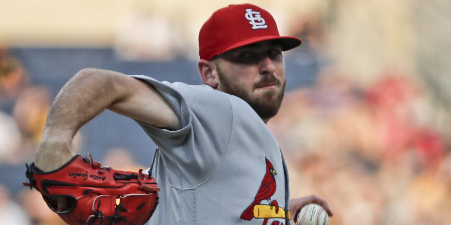 Austin Gomber learns from Adam Wainwright