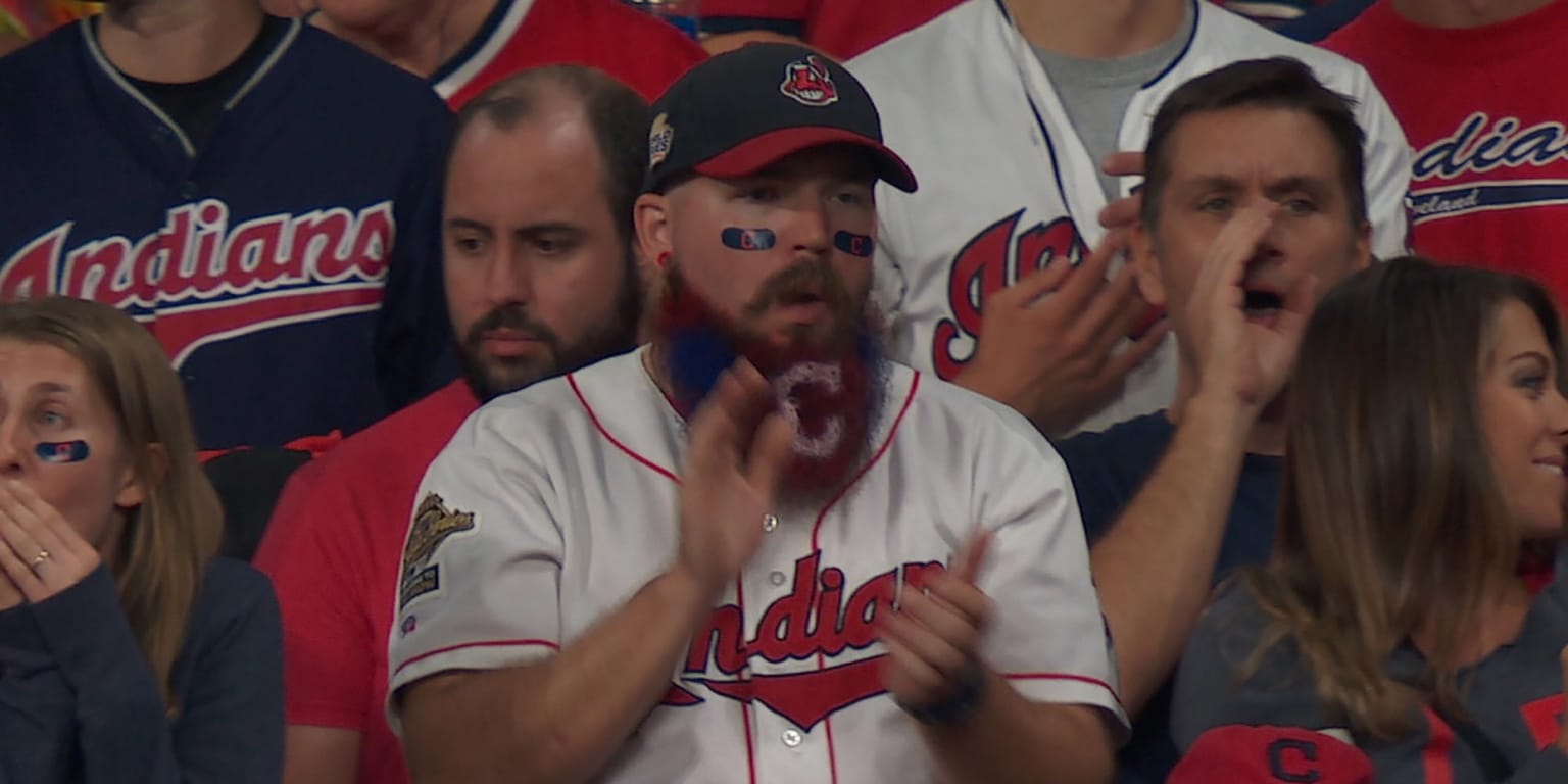 This Cleveland fan dyed his beard in an epic way to cheer on the ...