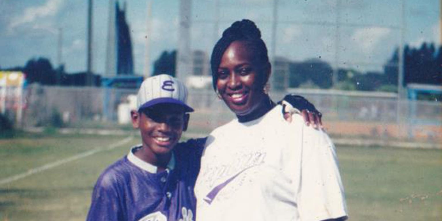 Jabari Blash's mom guided him toward Majors