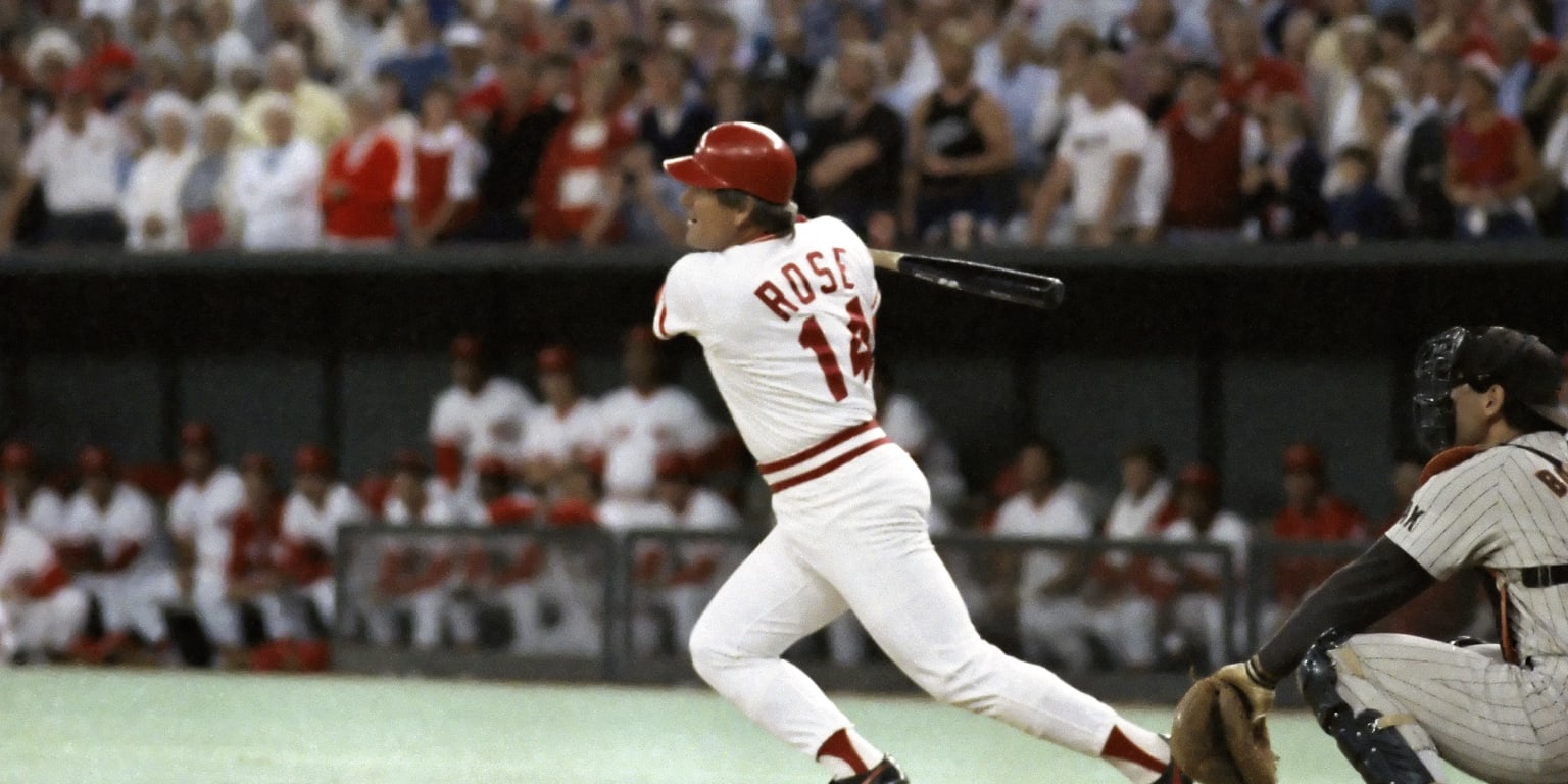 Cuando Rose llegó a los 3,000 hits en MLB