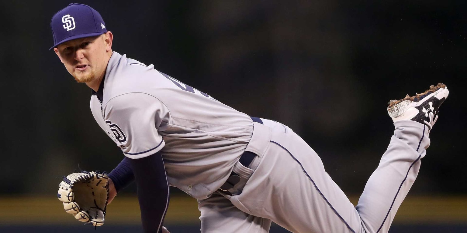 Eric Lauer knocked around in MLB debut