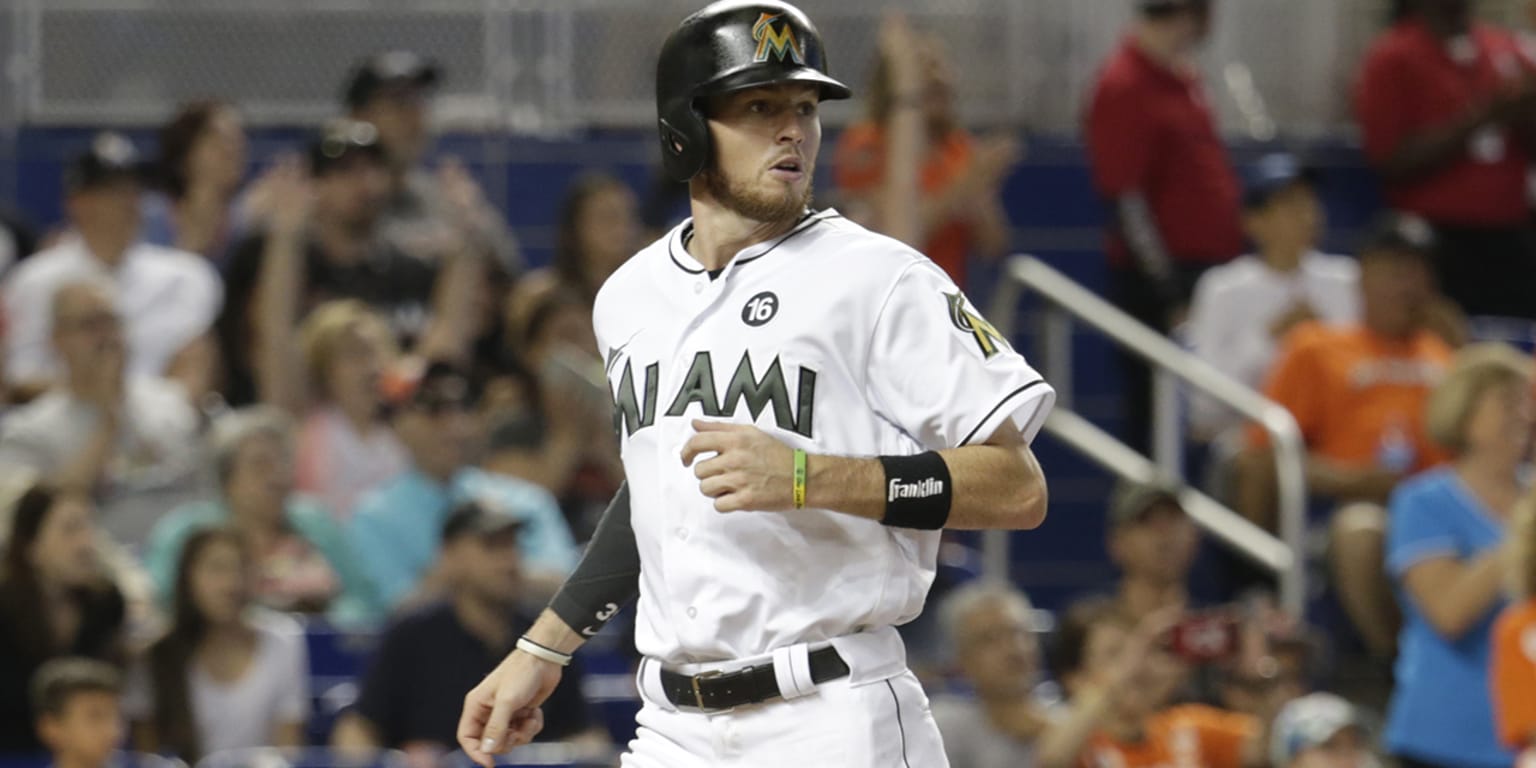 Marlins' J.T. Riddle homers as leadoff batter