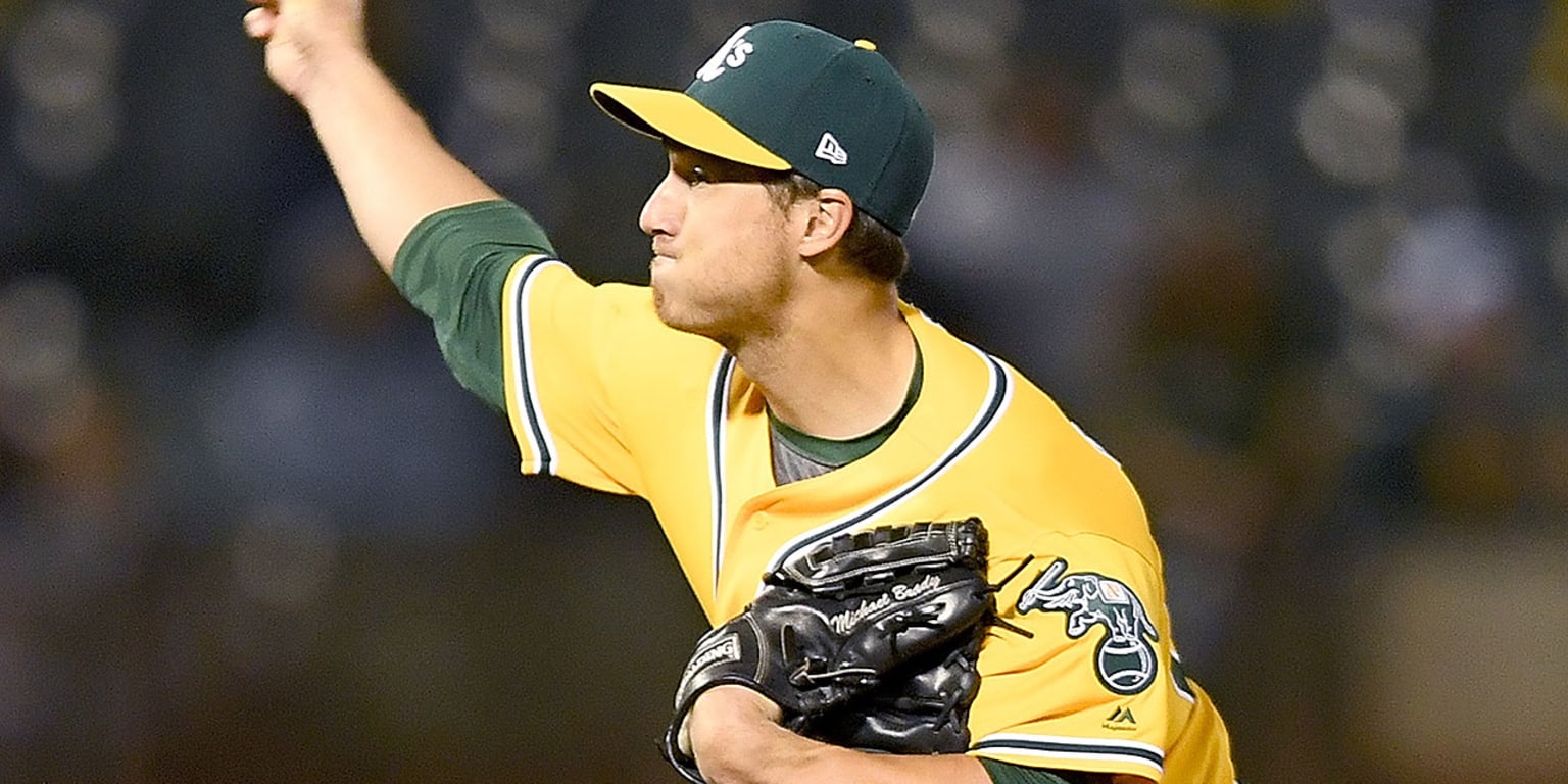 A's Michael Brady relaxed after MLB debut