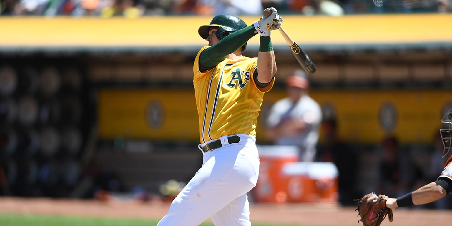 Mariners acquire Ryon Healy from Oakland A's