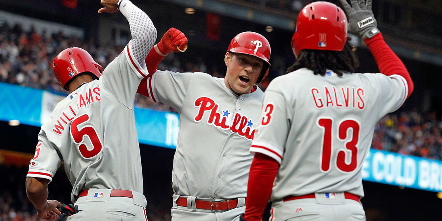 Ty Kelly hits grand slam; Rhys Hoskins homers