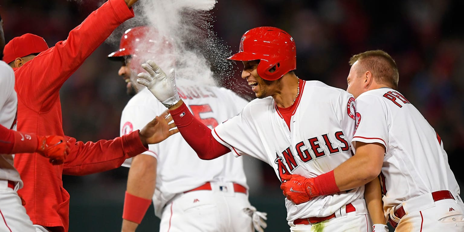 Angels edge Astros in walk-off to even series