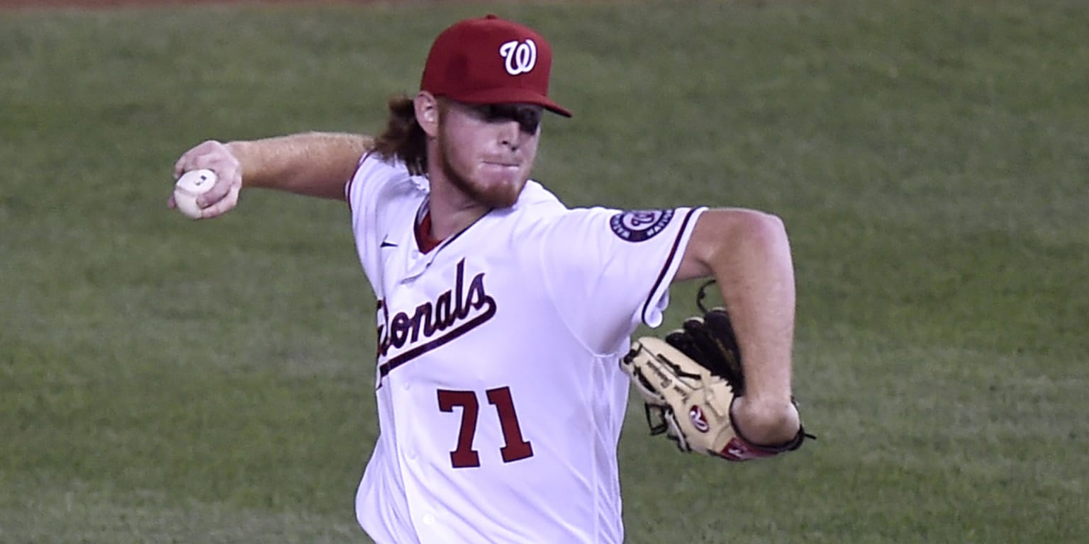 Mason Thompson pitches scoreless Nationals debut