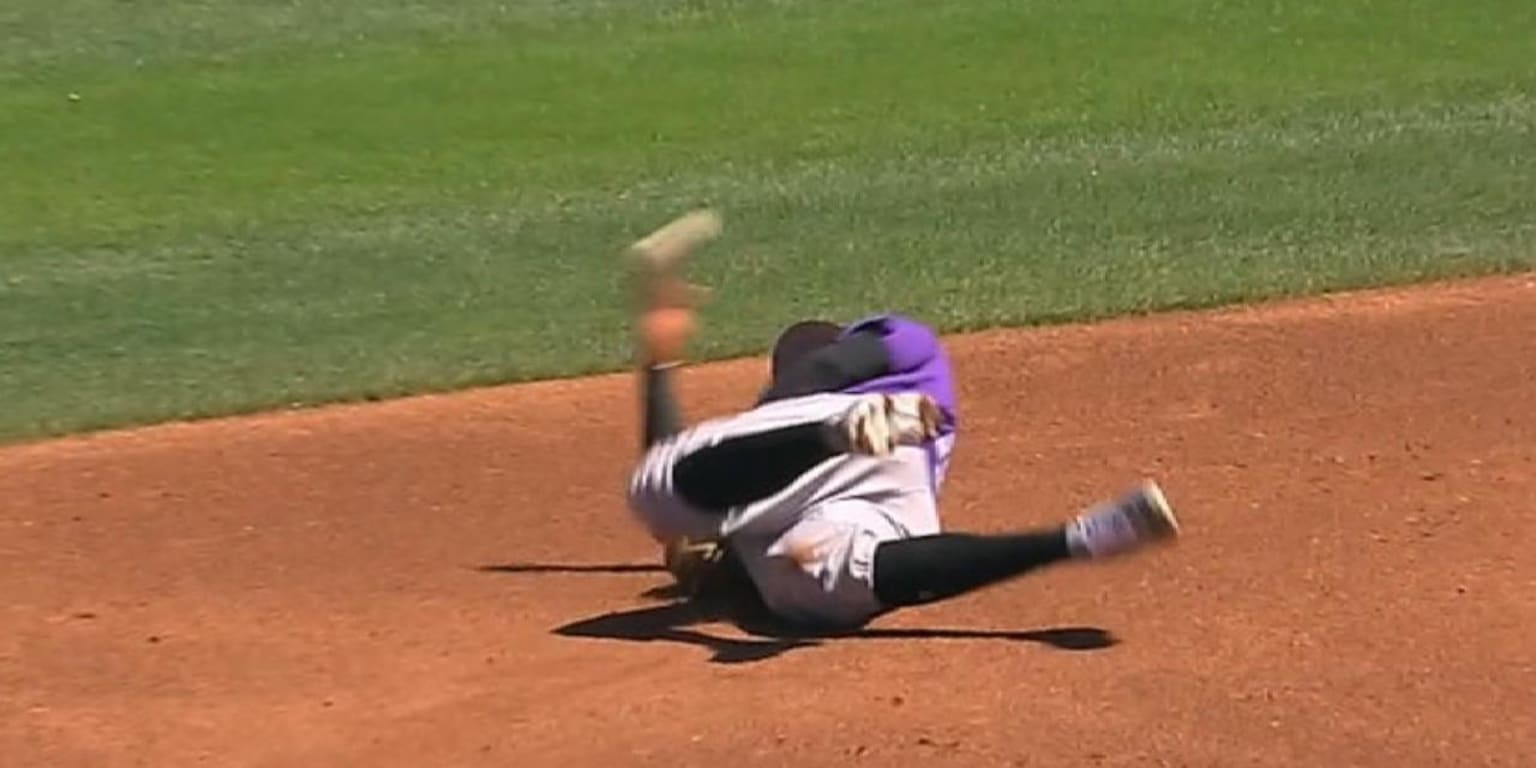 Trevor Story is trying to improve his defense, and this rolling ...