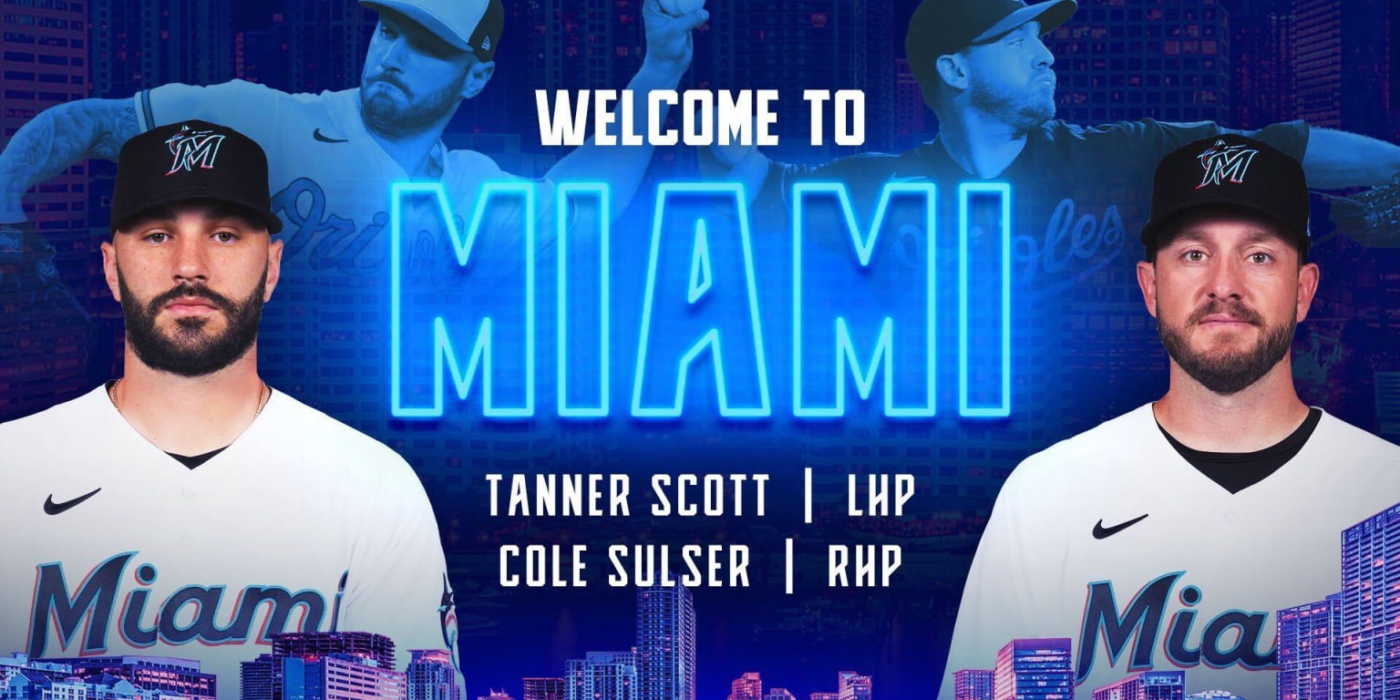 Marlins trade for Cole Sulser, Tanner Scott