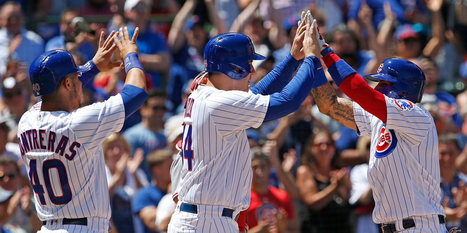 Baez, Bryant power Cubs' sweep of Reds