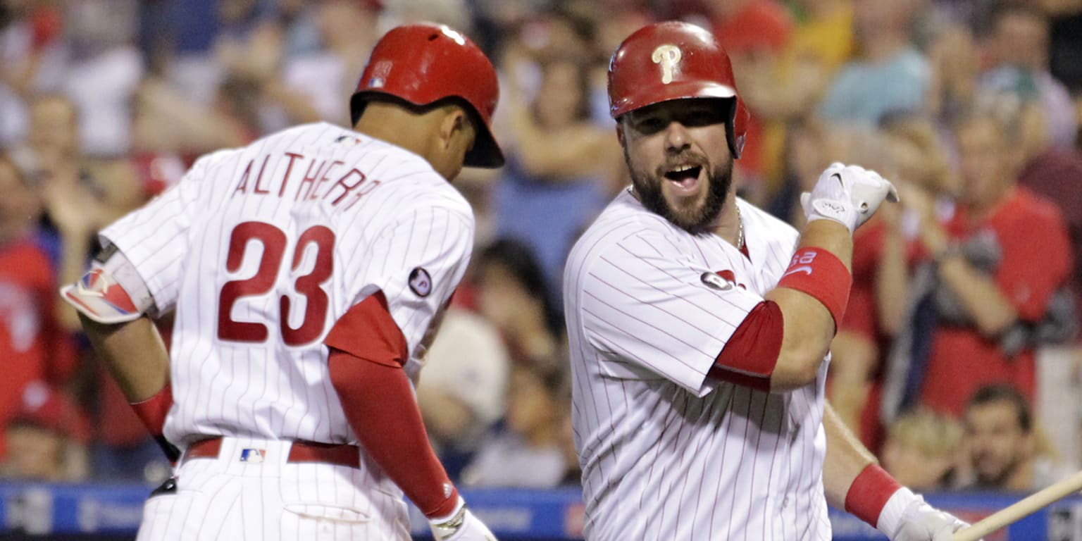 Phillies' Aaron Altherr homers twice in win