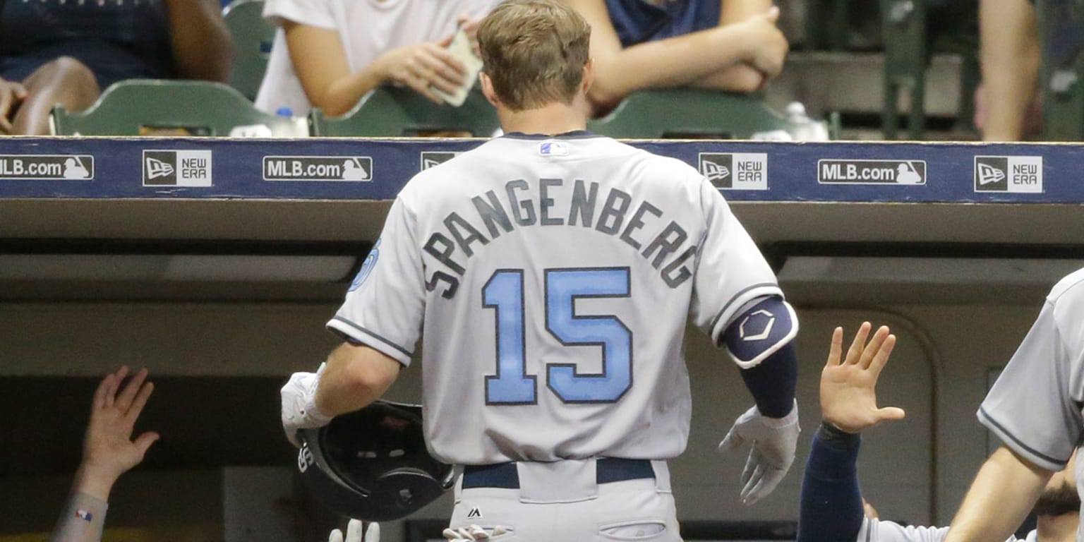 Padres' Cory Spangenberg takes down Brewers