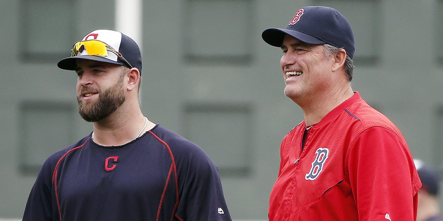 Mike Napoli has fond memories of Red Sox days