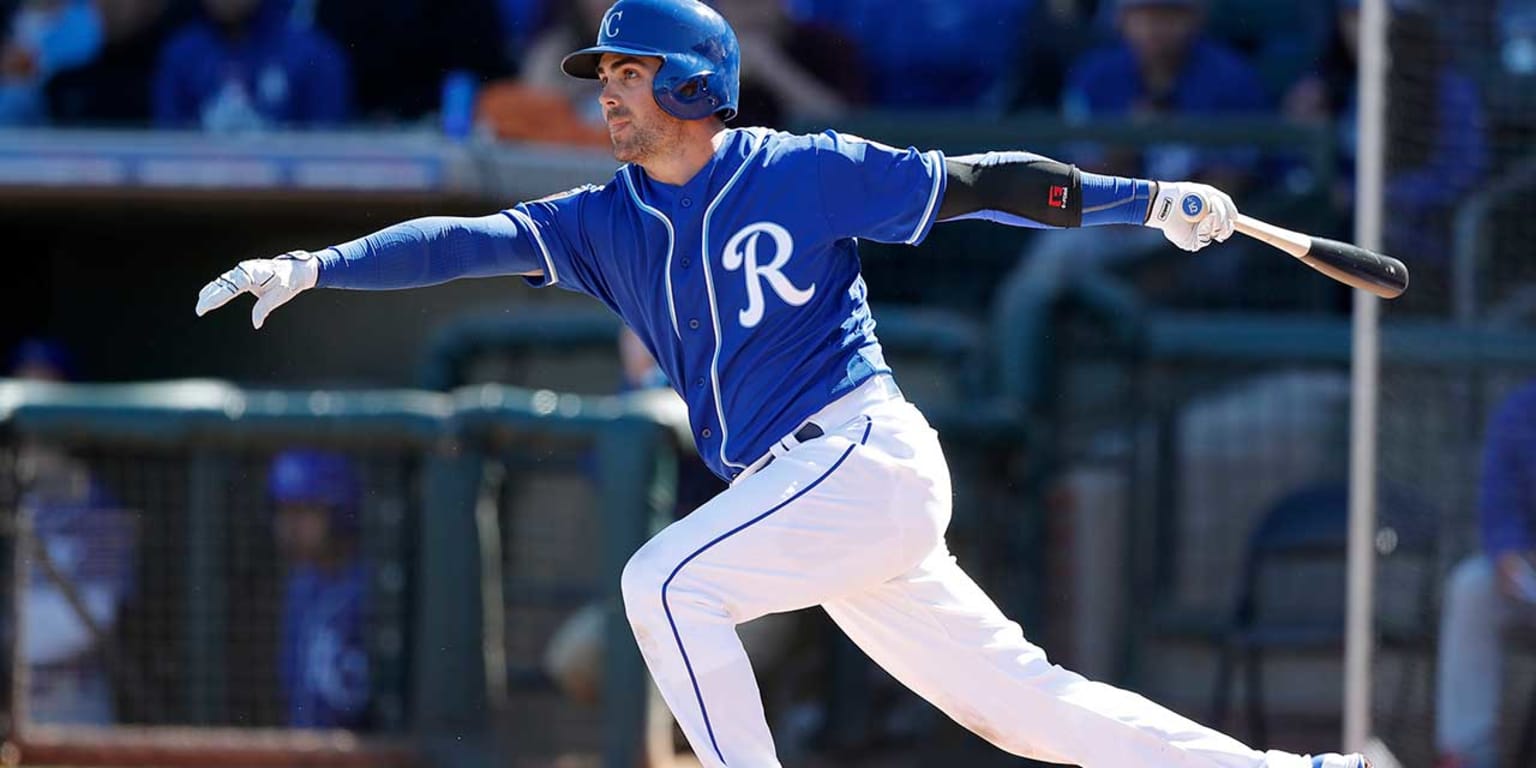 Royals Whit Merrifield plays in center field