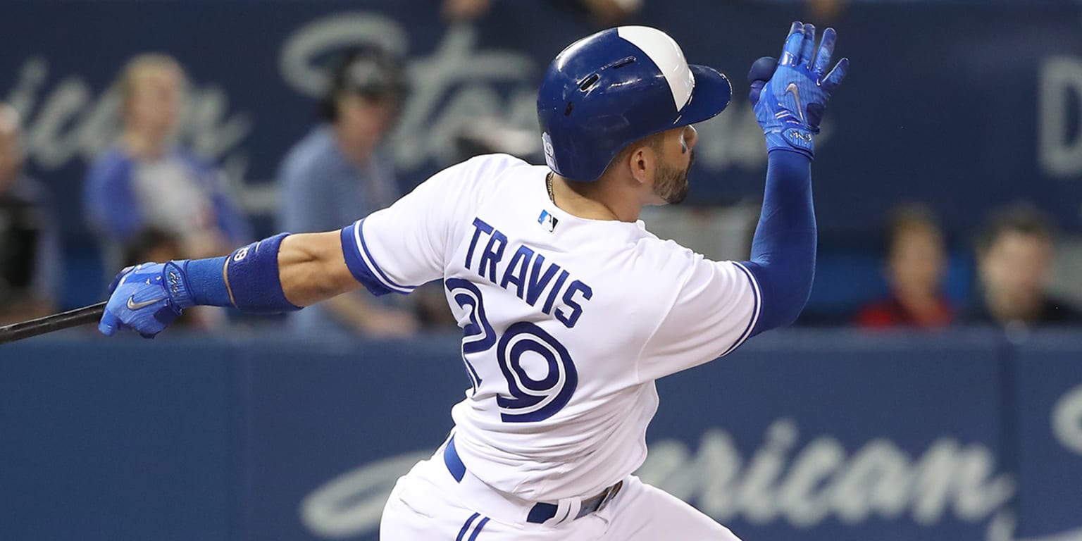 Travis' grand slam powers Jays past Rangers