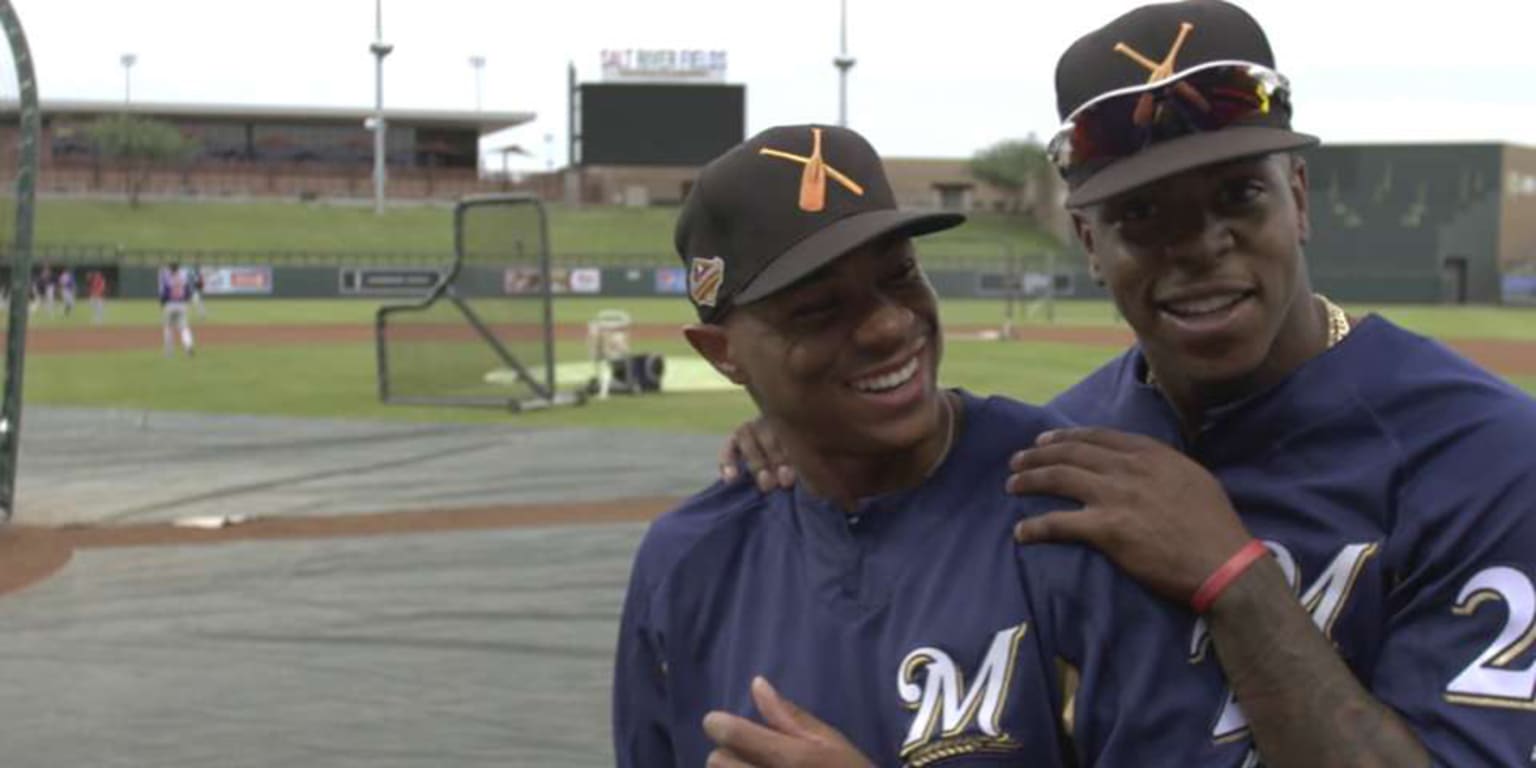 Monte Harrison, Corey Ray share MLB journey