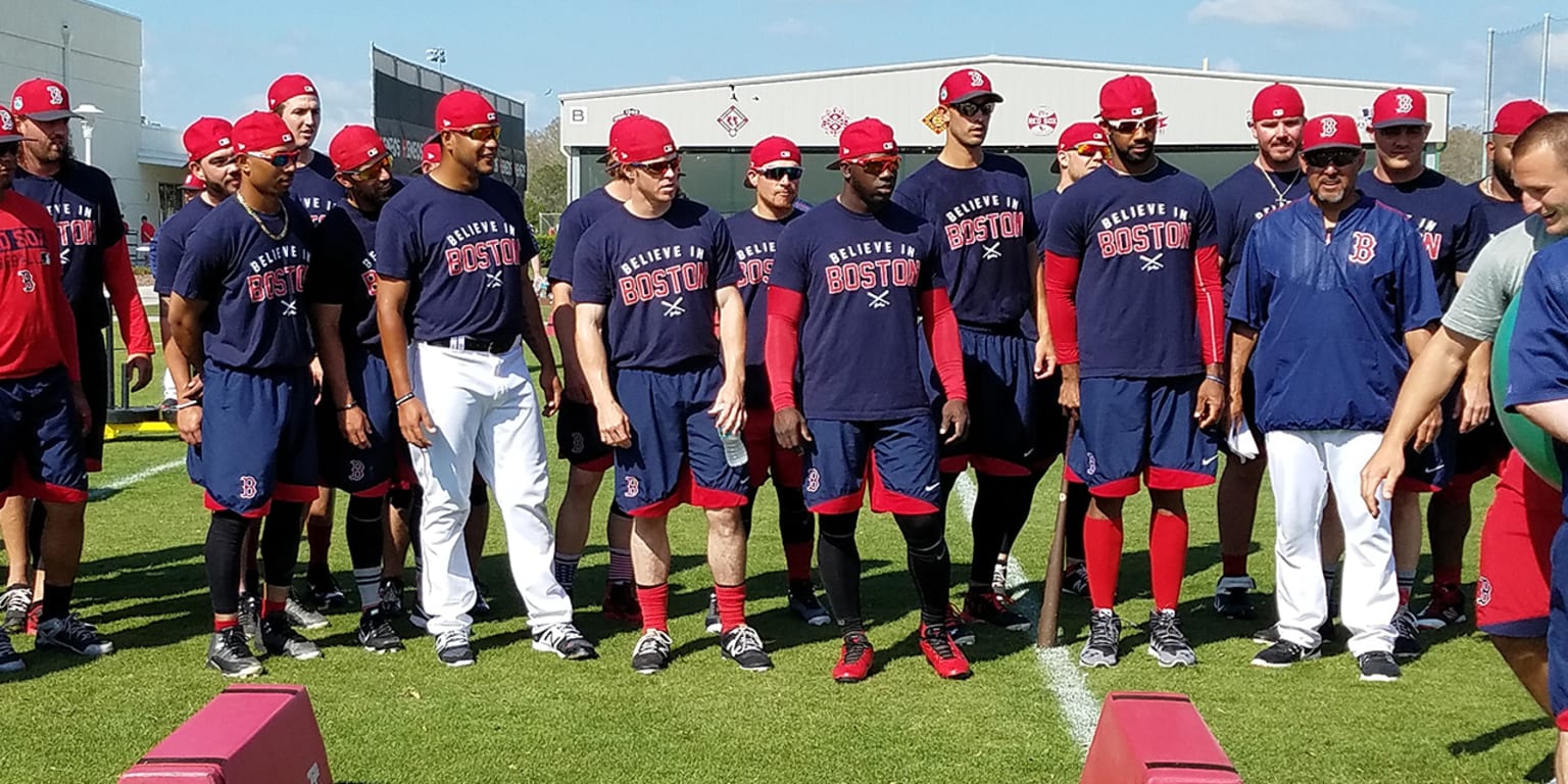 Red Sox hold friendly team skills competition