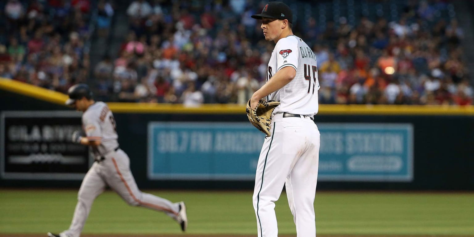 D-backs lose 5th game in a row to Giants