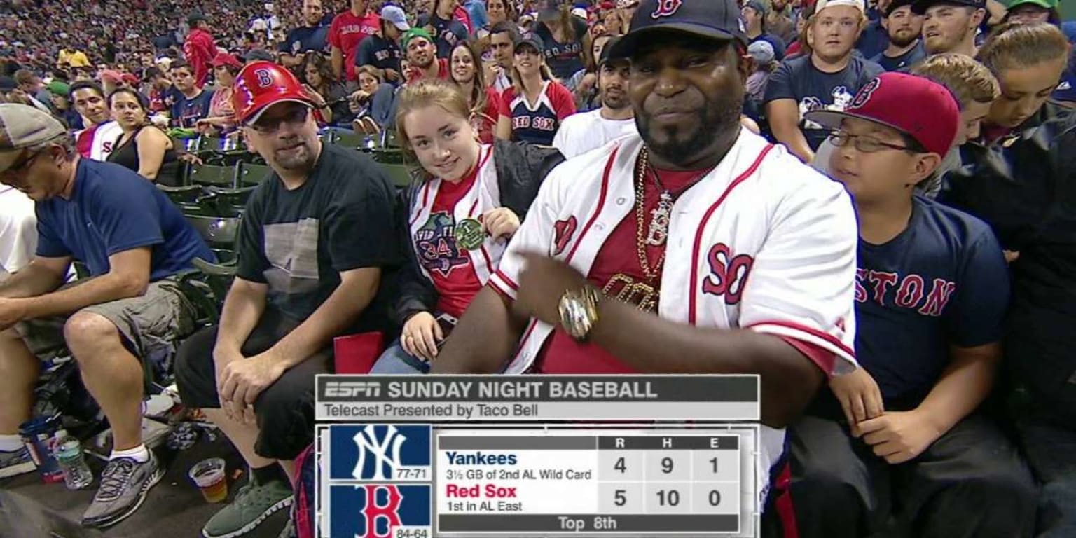 Watch Big Papi watch Big Papi from the stands | MLB.com