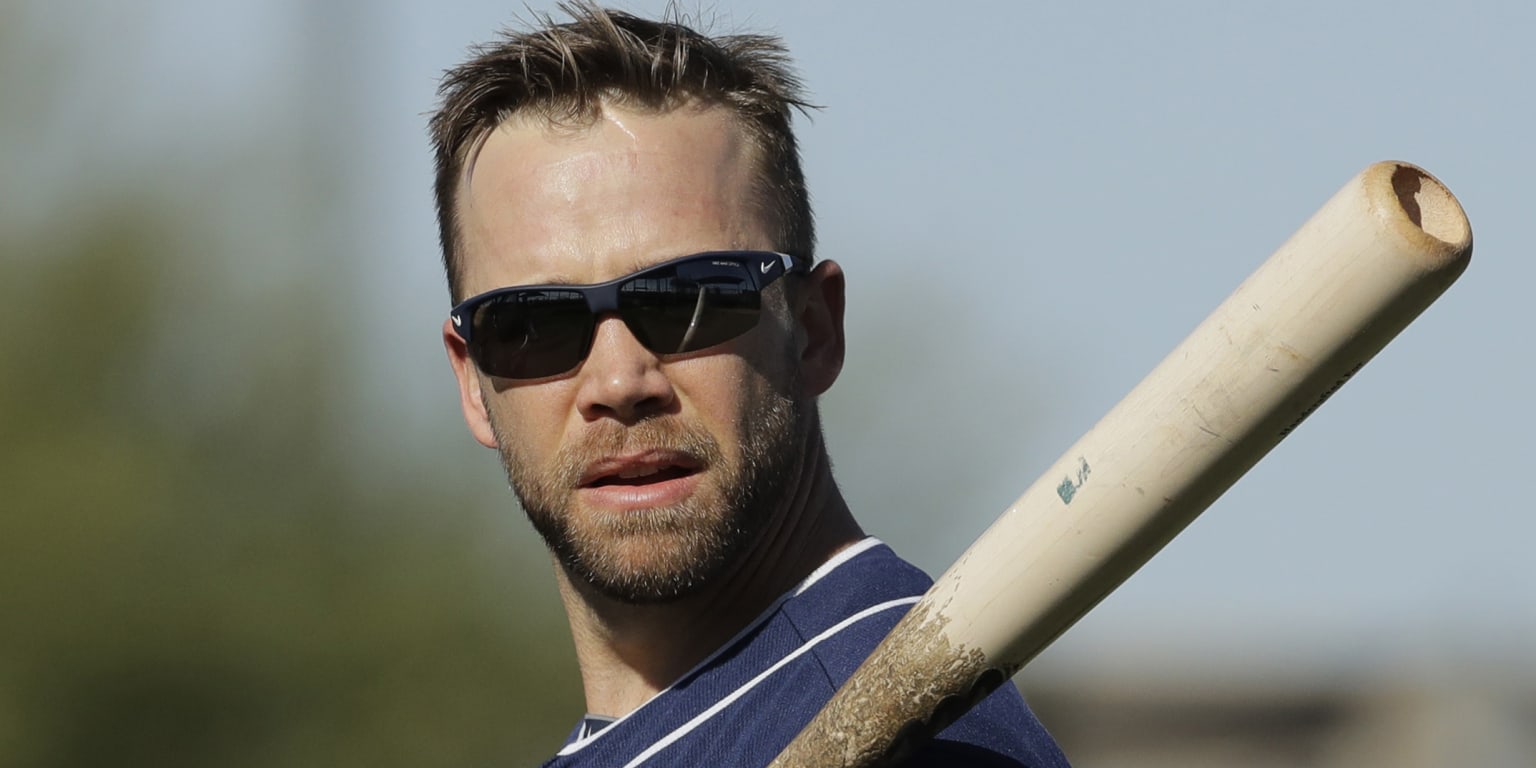 Padres' Ryan Schimpf hits home run vs. Angels