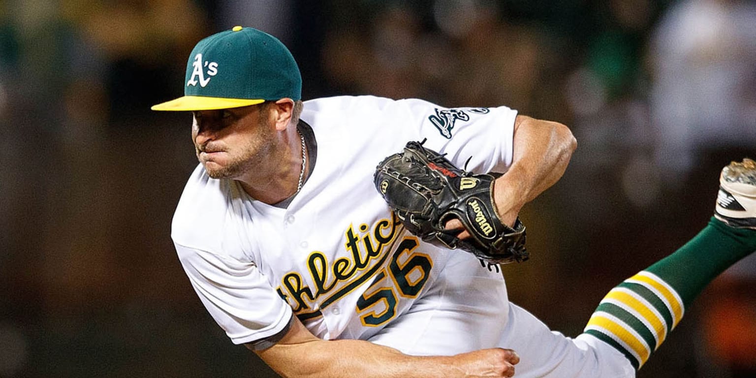 A's Chris Smith loving every day of MLB return