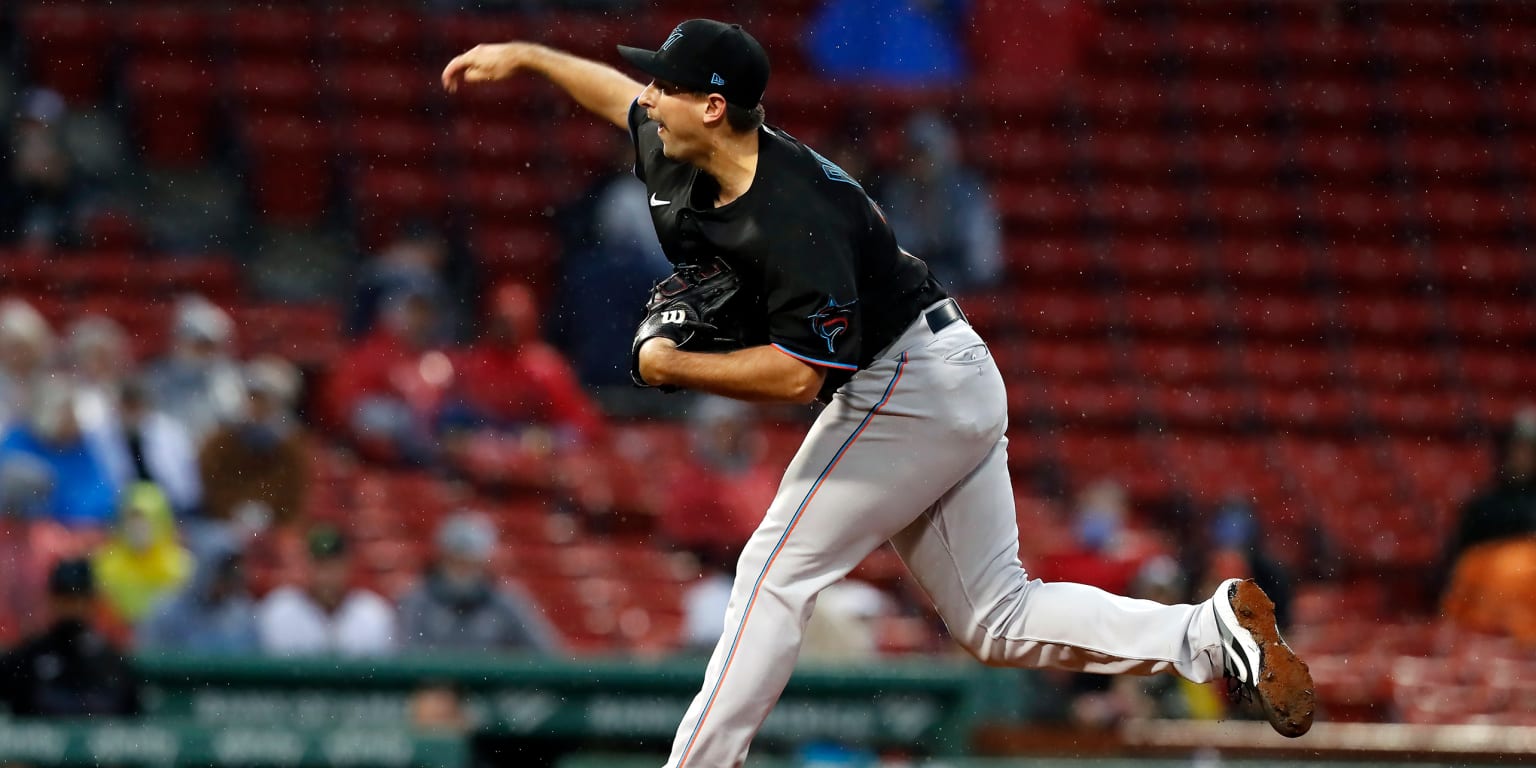 Cody Poteet, Marlins lose opener to Red Sox