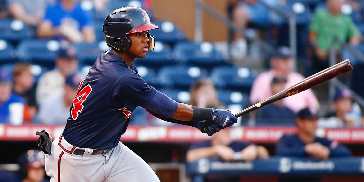 Ronald Acuna visits Braves after big season