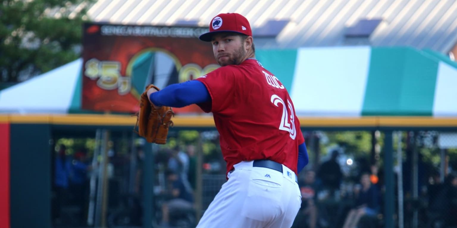 Blue Jays' T.J. Zeuch strong in Triple-A debut