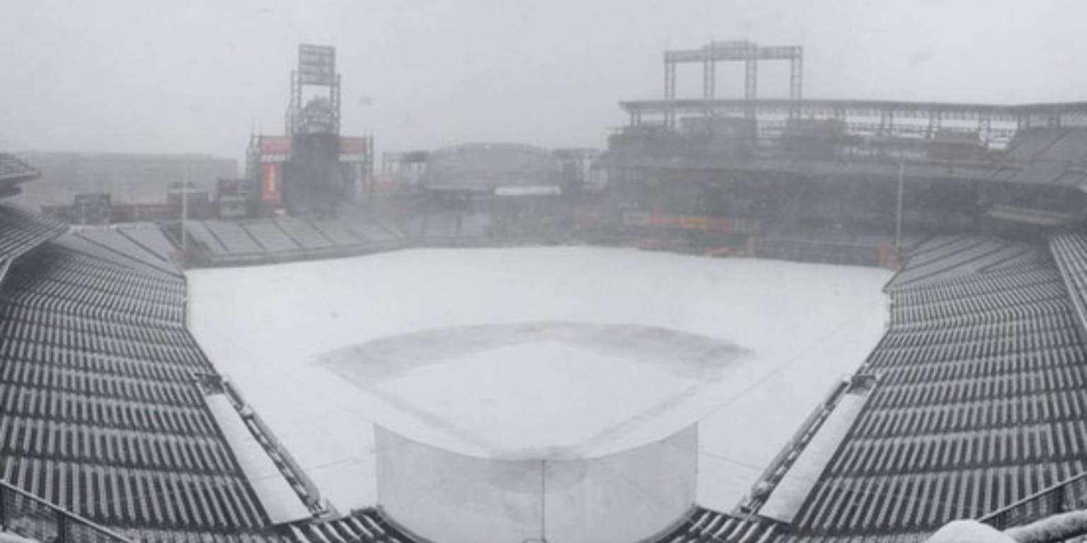 Photo of the Day: It may not look like it, but there will be baseball ...