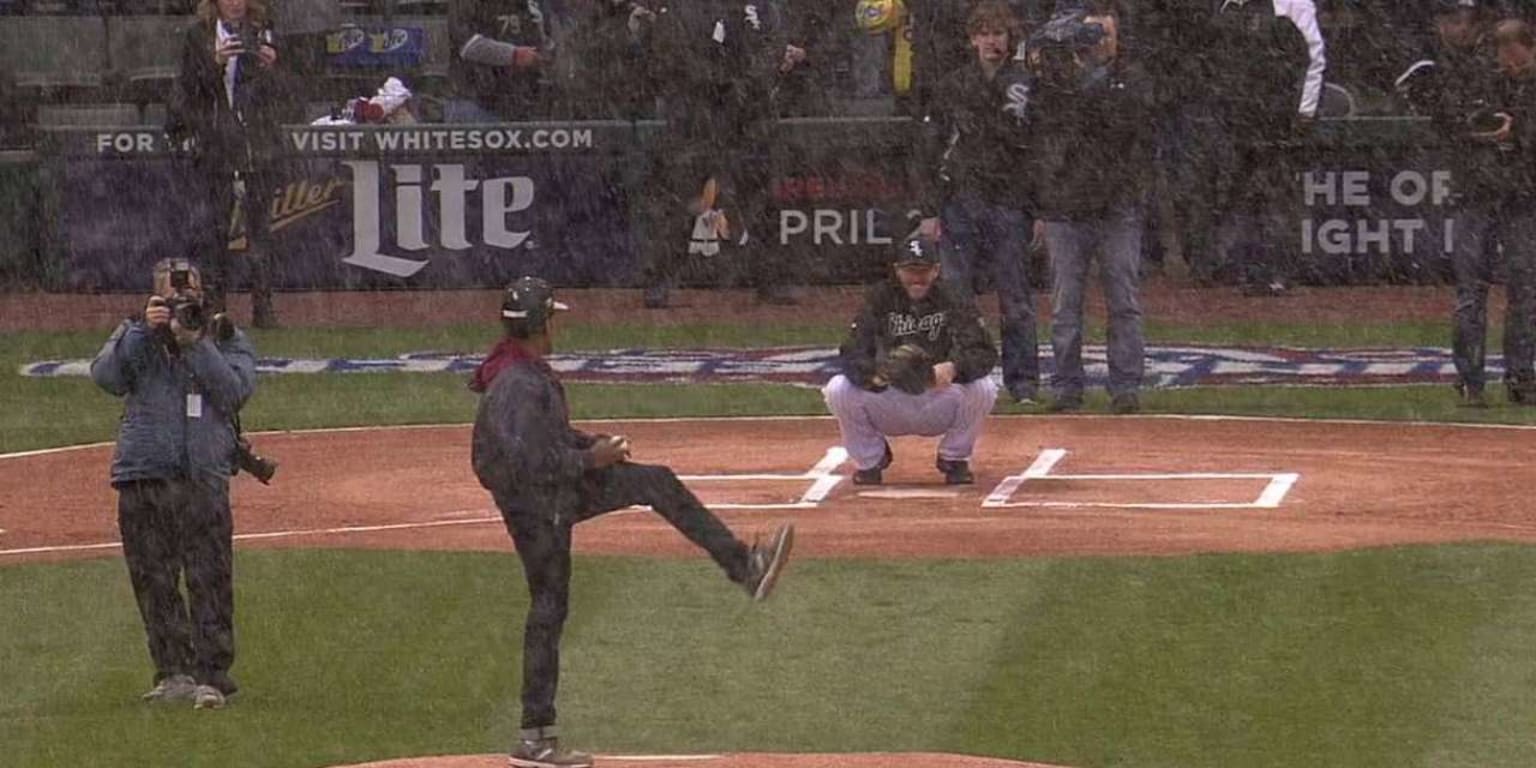 Even better than he was the last time, Chance the Rapper throws first ...