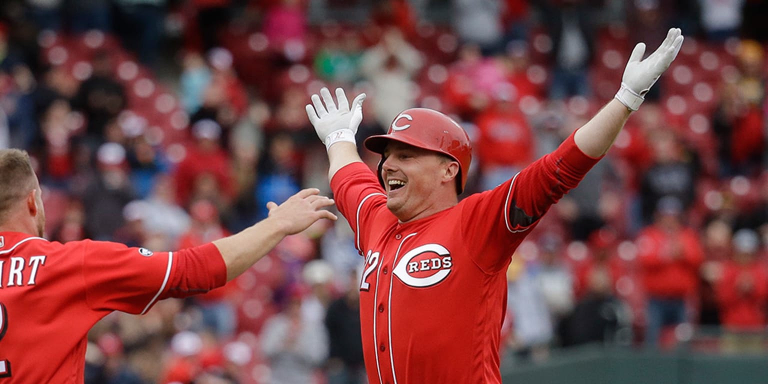 Jay Bruce's triple powers Reds to series win