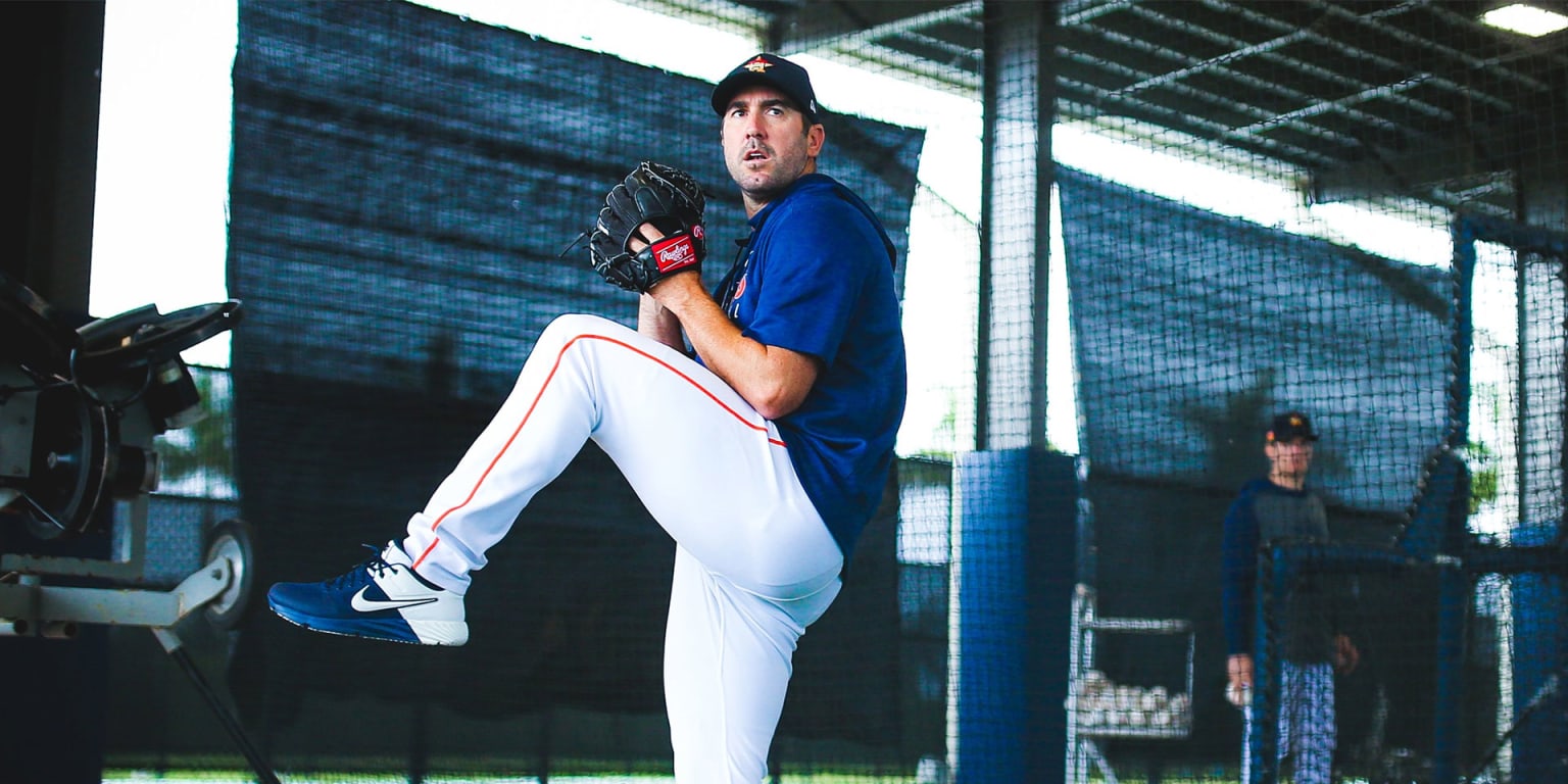 Justin Verlander throws bullpen session