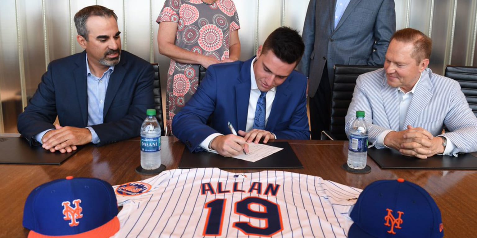 Matthew Allan, Mets agree to terms