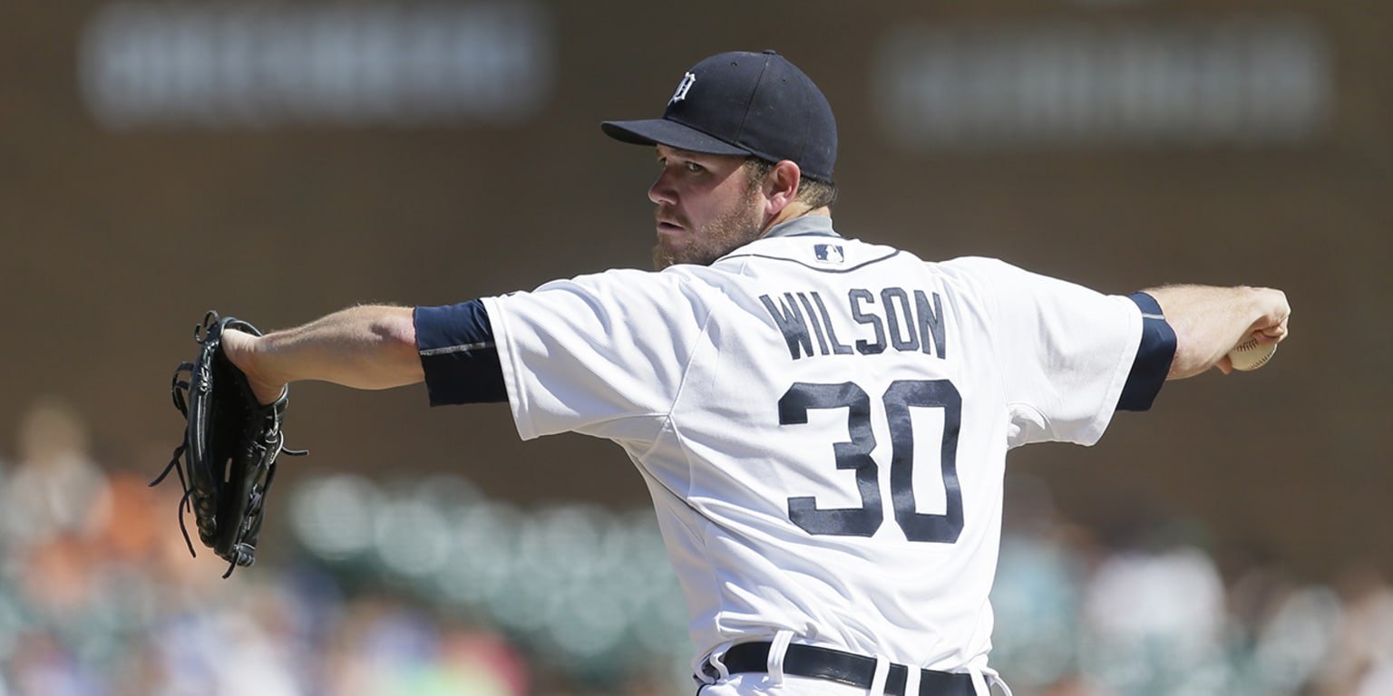 Alex Wilson a workhouse in Tigers bullpen
