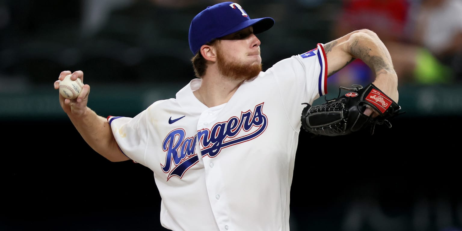 A.J. Alexy tosses five scoreless innings in Rangers debut